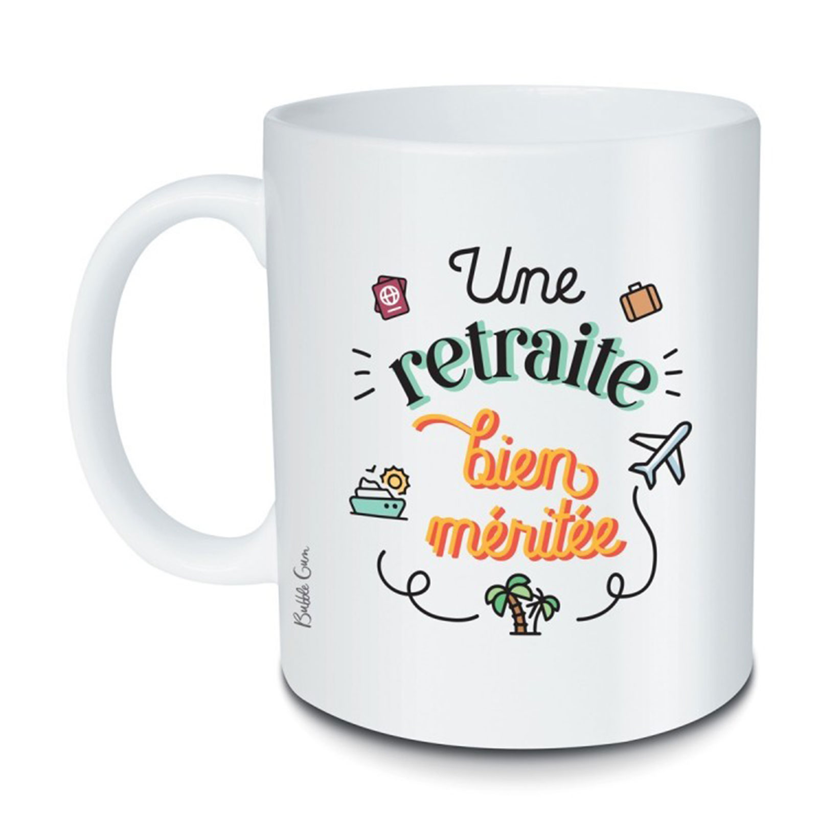 Bubble Gum mug une retraite bien méritée - Idées cadeaux, Mugs et ...